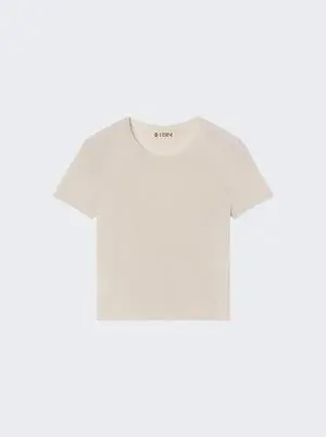 Eterne Ribbed T-shirts For Women