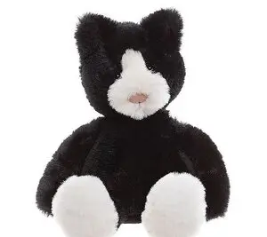 CHARLIE BEARS Puddy Kitten Raven Black - One-color