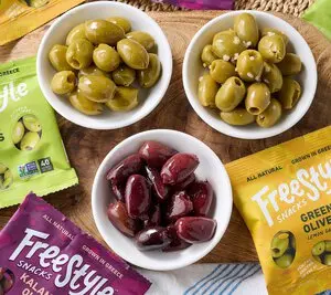 FREESTYLE SNACKS Snack Bags Of Premium Greek Olives - One-color