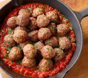 HAPPY TO MEAT YOU 3-lb Of Chicago Style Italian Pork Meatballs - One-color