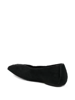 Rick Owens Leather Ballet Flats
