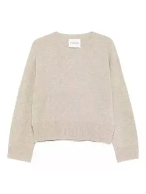 Closed Crew-neck Wool Sweater - Neutrals