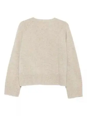 Closed Crew-neck Wool Sweater - Neutrals