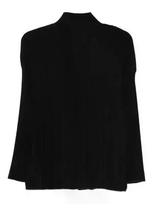 FORTE_FORTE Ribbed Button-up Shirt