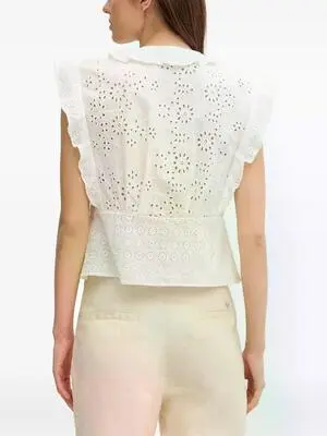 PEDRO DEL HIERRO Ruffle-detail Top