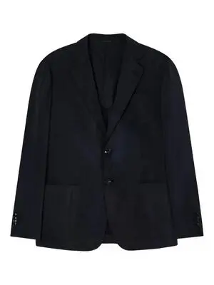 Giorgio Armani Patch-pocket Single-breasted Blazer