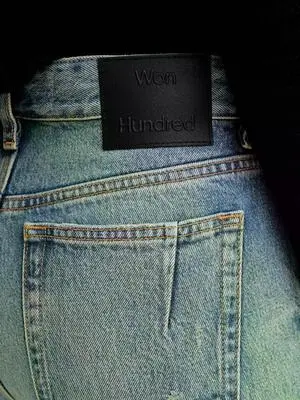 WON HUNDRED Logo-patch Jeans
