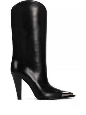 LE SILLA 110mm Tess Metallic-toe Boots