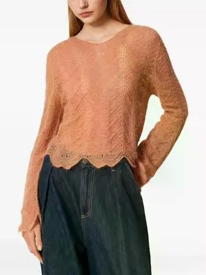 TWINSET Scalloped-hem Sweater
