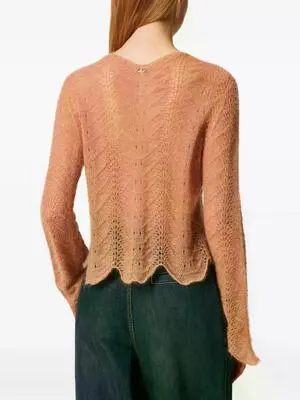 TWINSET Scalloped-hem Sweater