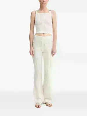 SESSUN Cable-knit Strap Jumpsuit