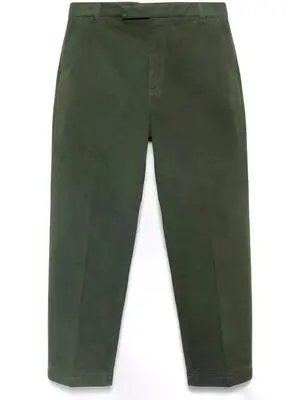 Thom Browne Cotton Twill Chinos - Green