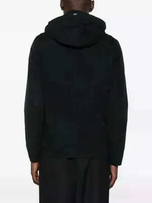 Herno Hooded Pocket Jacket - Blue