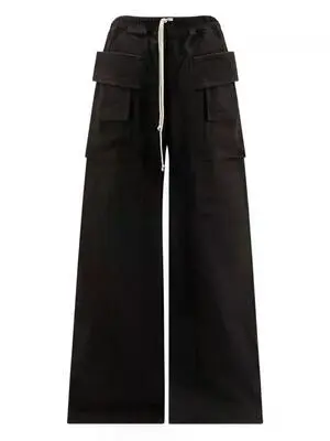 Rick Owens Drawstring-waistband Trousers - Black
