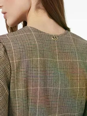 TWINSET Checked-print Mini Dress
