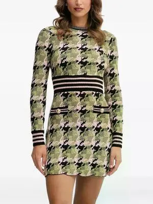 SILVIAN HEACH Geometric-pattern Mini Dress