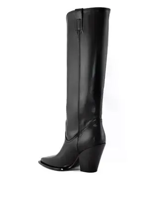 Elena Iachi 90mm Pointed-toe Knee-high Boots