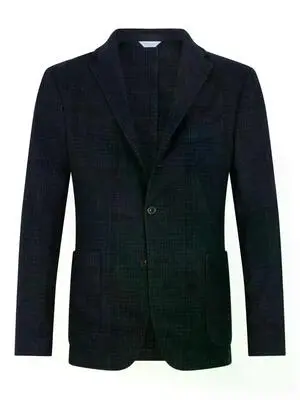 Boglioli Checked Single-breasted Blazer