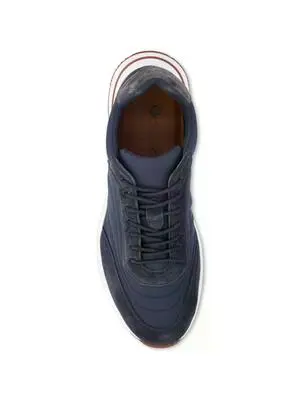 Loro Piana Suede-panel Nylon Sneakers