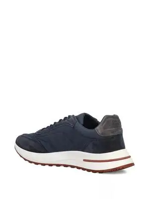 Loro Piana Suede-panel Nylon Sneakers