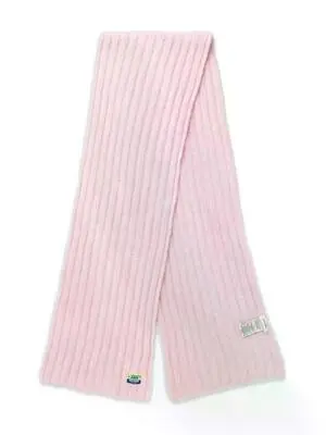 American Vintage Ribbed Scarf - Pink