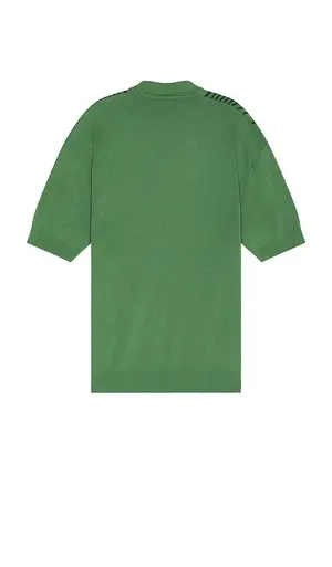 BOUND Andreas Knit Polo In Green