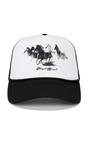 FUNERAL APPAREL Horses Trucker Cap