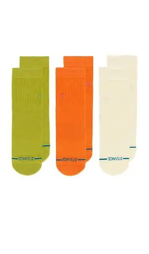 Stance Icon Quarter 3-pack Socks