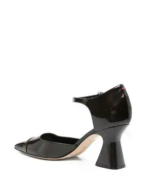 AeydĒ 80mm Francine Ankle-strap Pumps