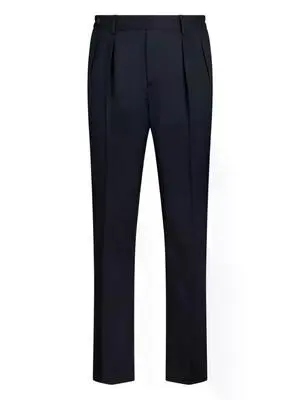 Boglioli Pleated-front Trousers - Blue