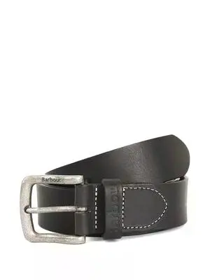 Barbour Leather Logo-detail Wallet And Belt Set - Black