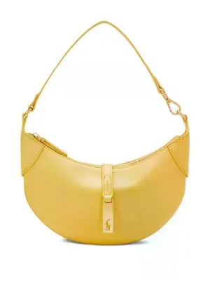 Crescent Shaped Leather Shoulder Bags
