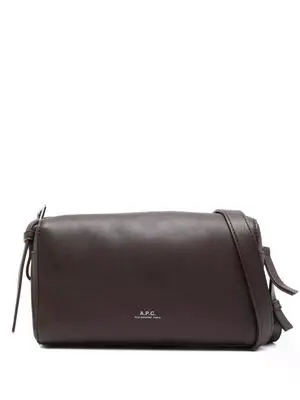 A.p.c. Zip-fastening Shoulder Bag - Brown