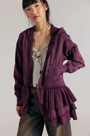 Free People Full Zip Sweatshirts Hoodies For Women