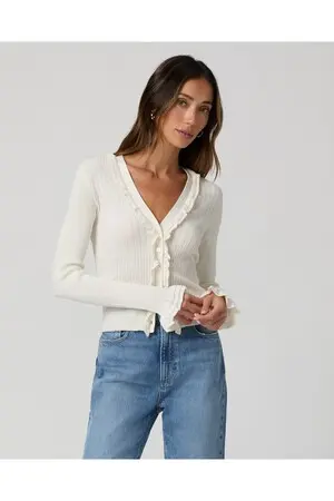 Paige Ruffle Knitwear For Women