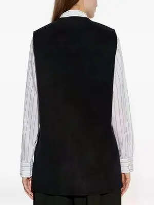 Officine Générale V-neck Wool Vest