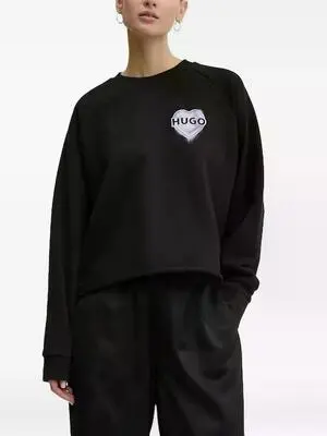 Hugo Heart Logo Sweatshirt