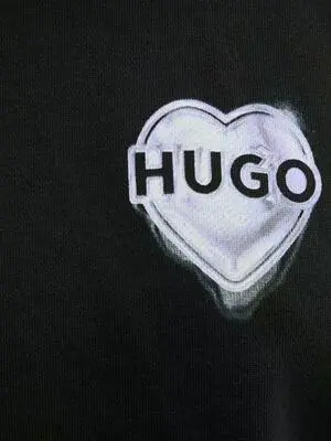 Hugo Heart Logo Sweatshirt