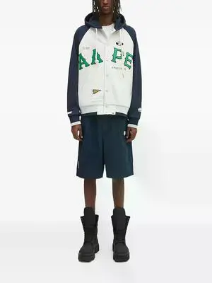 AAPE BY *A BATHING APE® Moonface Raglan Hooded Jacket