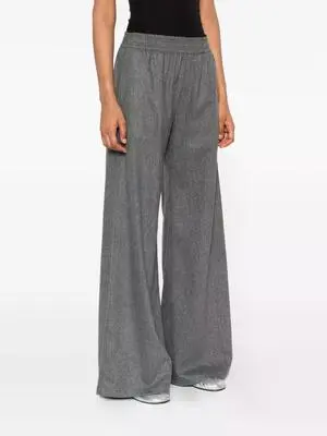 Fabiana Filippi Elastic-waist Trousers - Grey