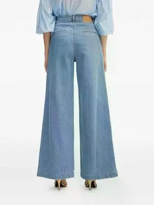 ERMANNO FIRENZE Pleated-front Jeans