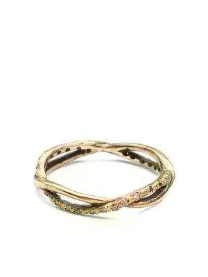 NOGUCHI 14kt Yellow Daphne Diamond Ring