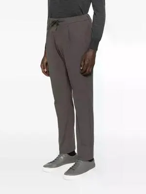 Herno Pleated Drawstring Trousers - Grey