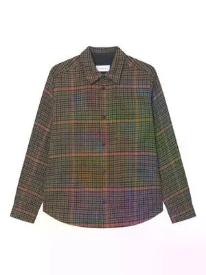 LES DEUX Houndstooth Check Shirt
