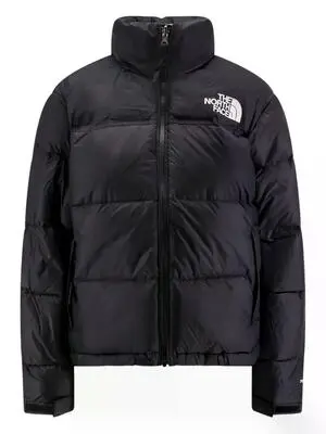 The North Face Logo-embroidered Puffer Jacket - Black