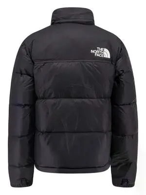 The North Face Logo-embroidered Puffer Jacket - Black