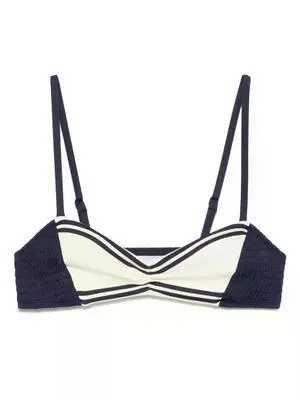 ALEMAIS Marine Bikini Top - Blue