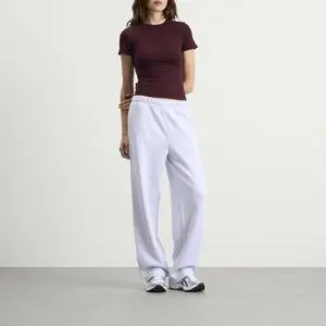 SKIMS Cotton Jersey T-shirt - Currant