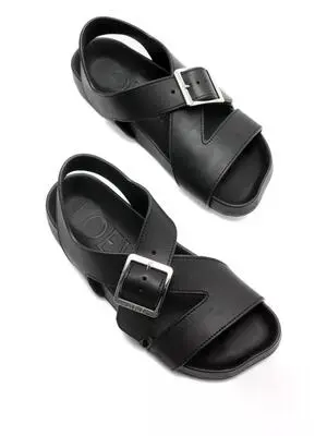 Loewe Buckle-strap Flat Sandals