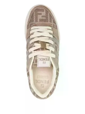 Fendi Match Logo Platform Sneakers